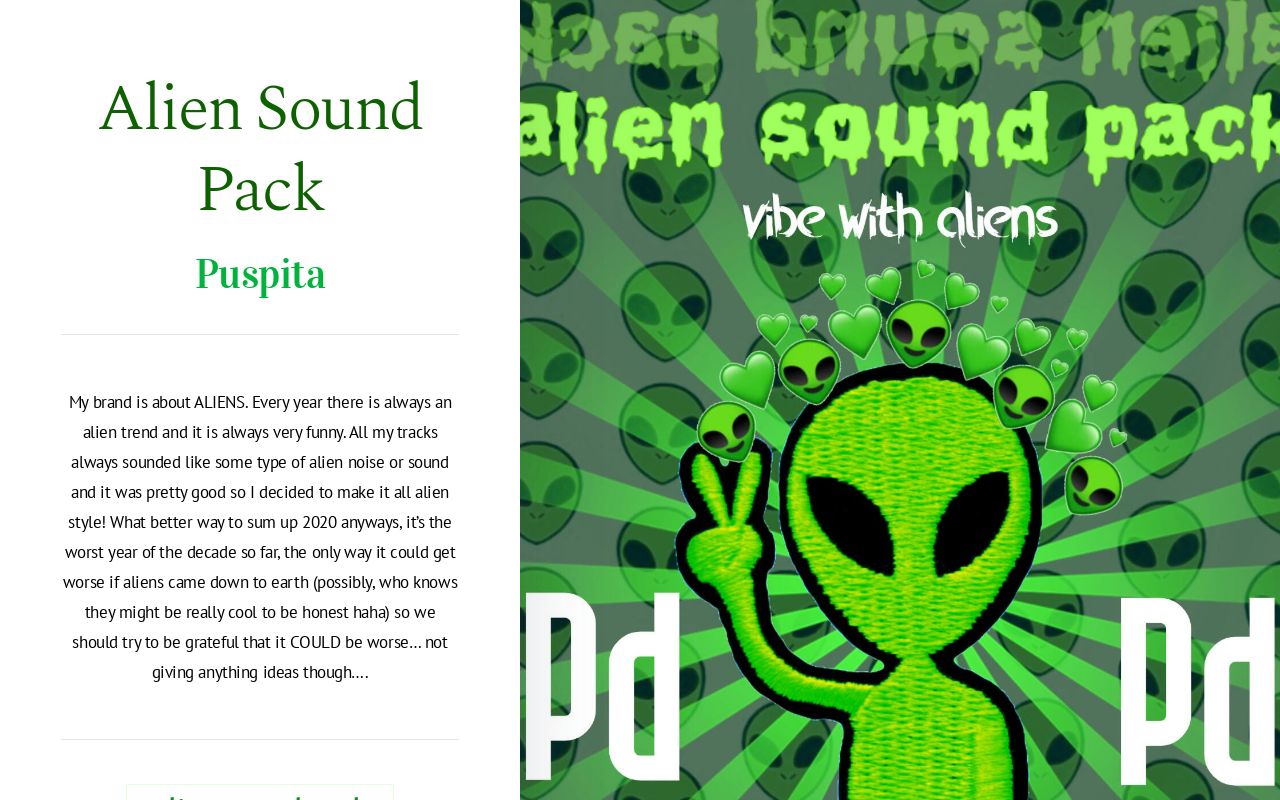 alien sound pack